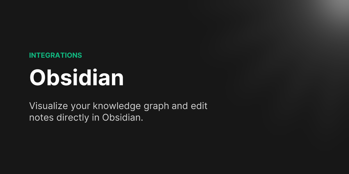 Obsidian Integration - Basic Memory